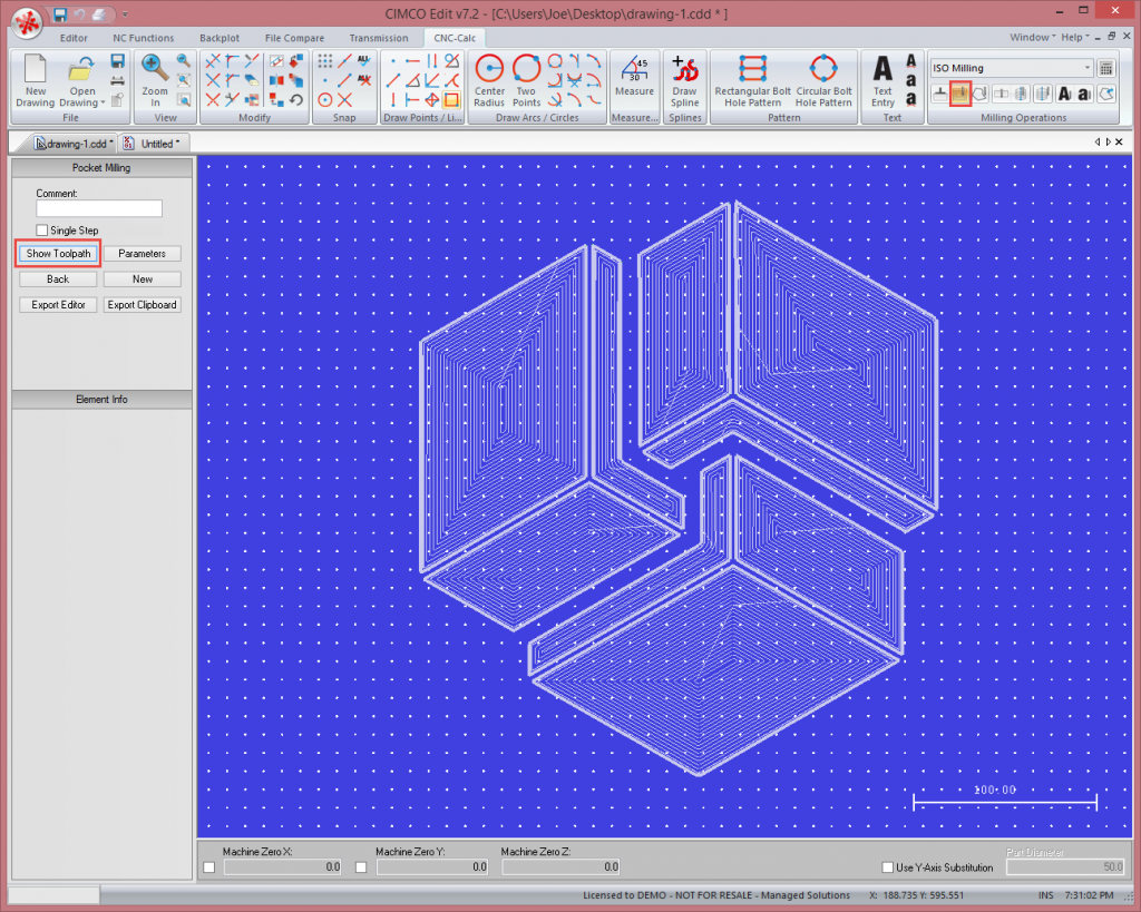 CIMCO CNC Calc 8 Simple 2D CAD/CAM - Managed Solutions